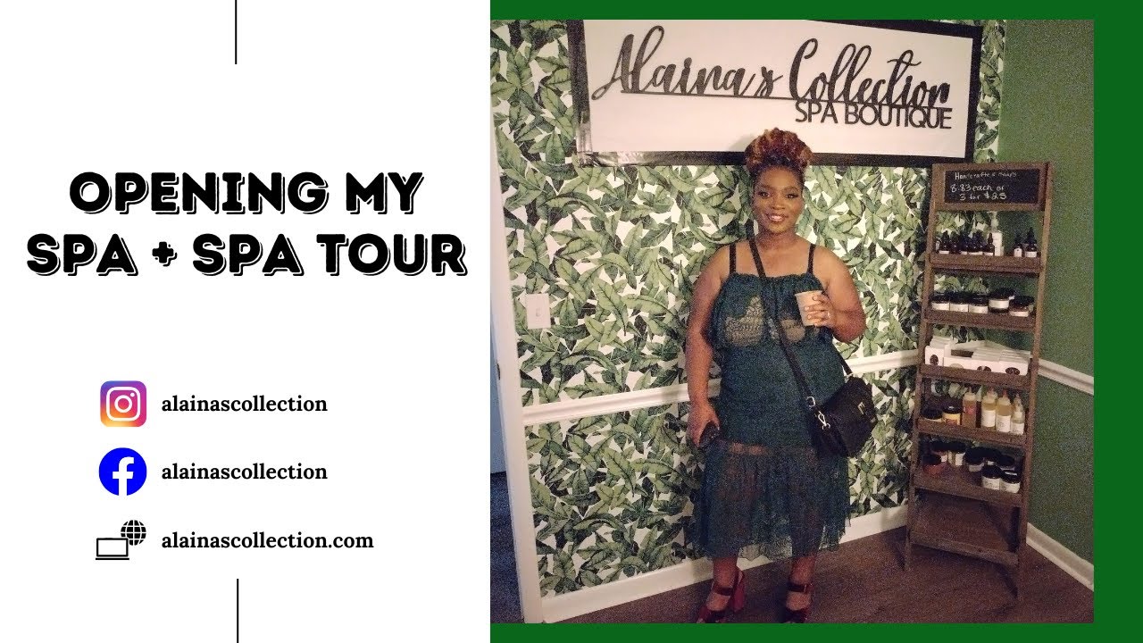 Opening A Day Spa Business + Esthetician Spa Tour - YouTube