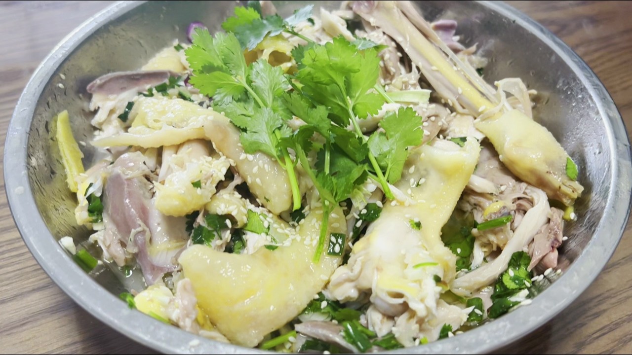 Hand-Shredded Chicken | Classic Chinese Cantonese Recipe | No Wok Skill ...