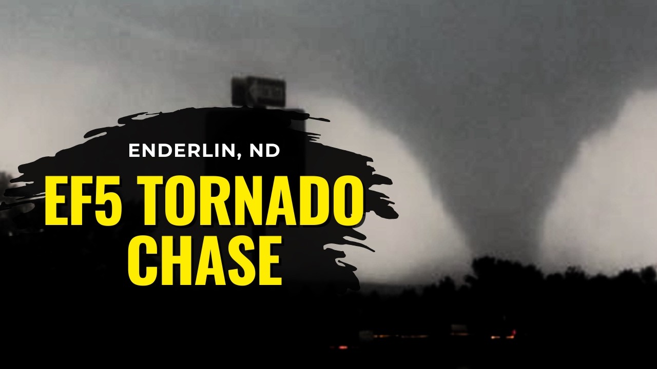EF5 TORNADO OUTBREAK! Enderlin North Dakota 2025 FULL CHASE - YouTube