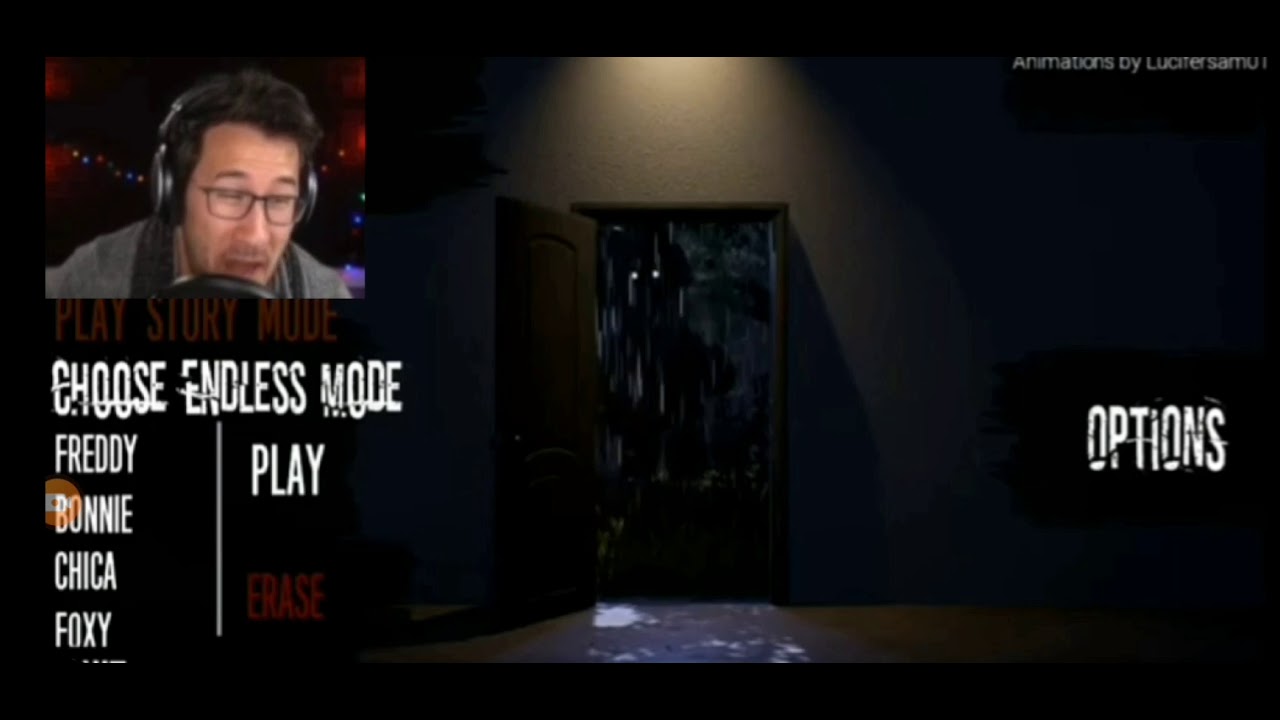 markiplier goes mad at tjoc title screen - YouTube