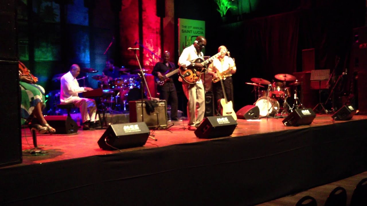 Ronald Boo Hinkson & Friends Pt. 2 St Lucia jazz 2012 - YouTube