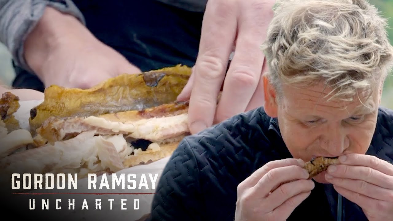 Gordon Ramsay Tries Smoked Eel | Gordon Ramsay: Uncharted - YouTube