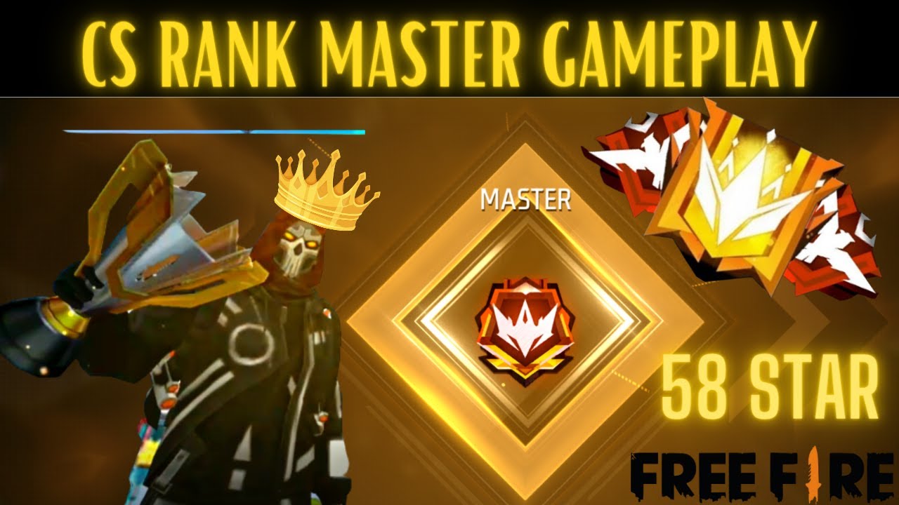 CS Rank Push Gameplay |🤩 CS RANK MASTER PUSH 58 STAR | FAHIM GAMER FF ...