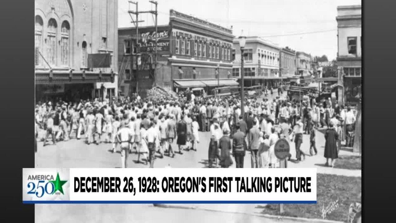 This Day in Oregon History - Dec. 26, 1928: Oregon's first "talking ...