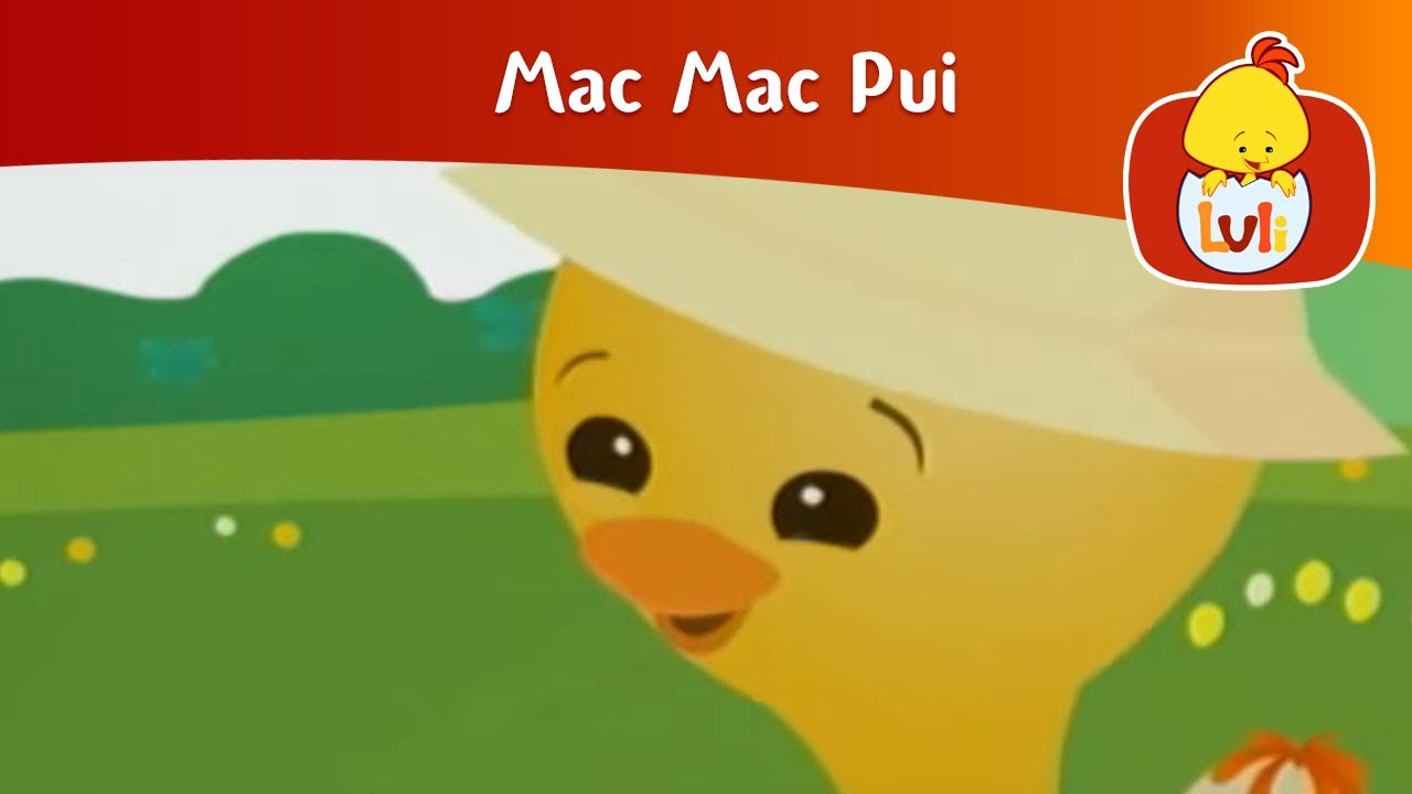 Mac Mac Pui- La picnic, pentru copii - Luli TV - YouTube