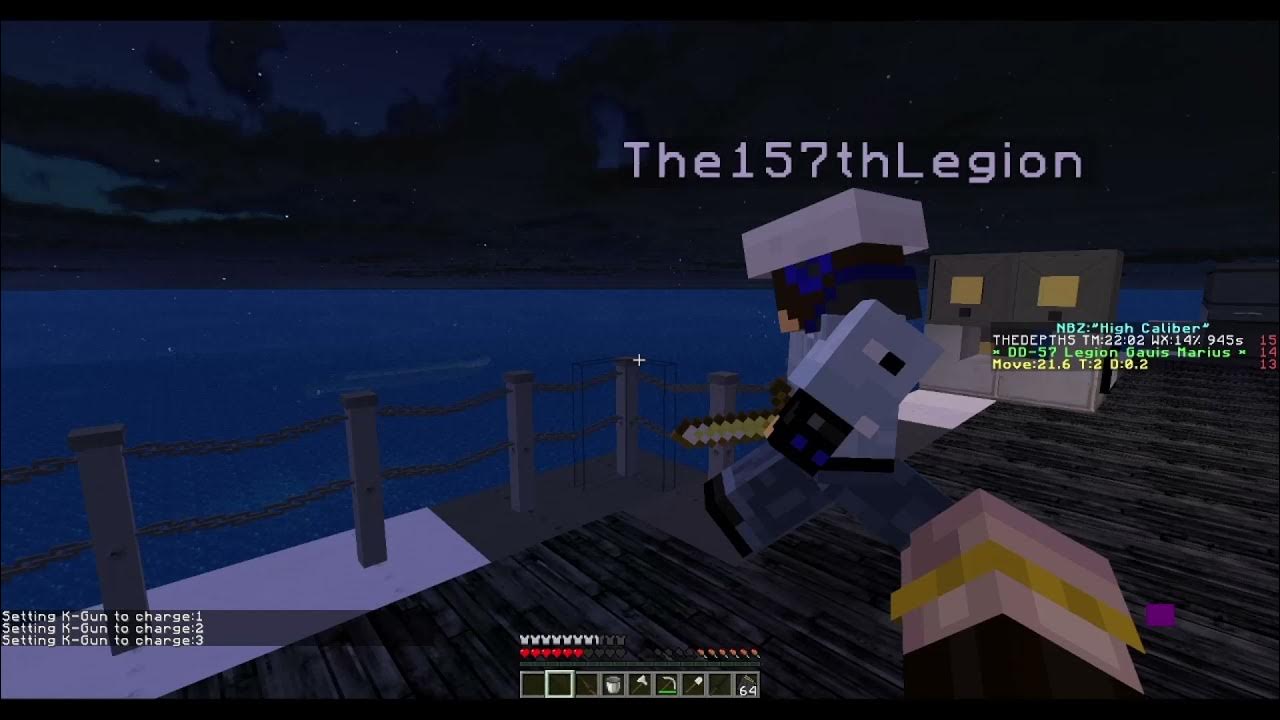 NavalBattlezone - High Caliber Minecraft Server - Destroyer vs Sub ...