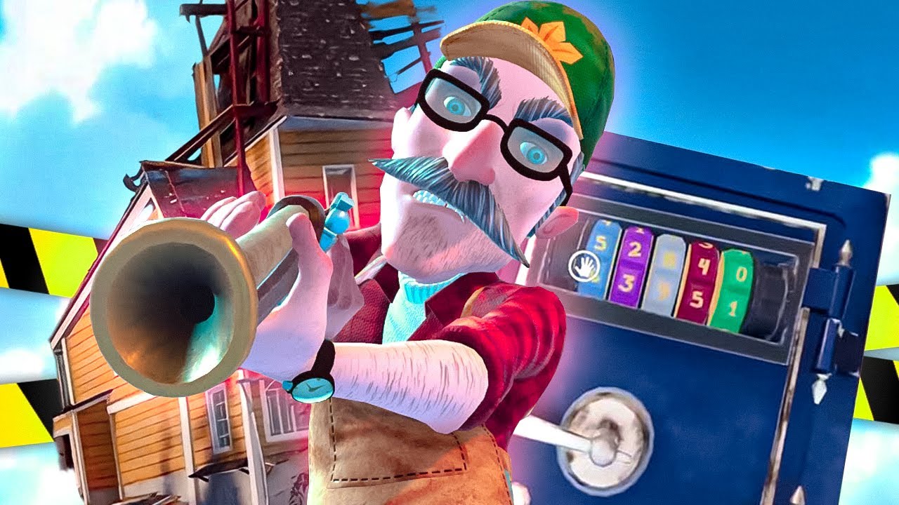Dark Secrets Inside Hunter's House (Hello Neighbor 2) - YouTube