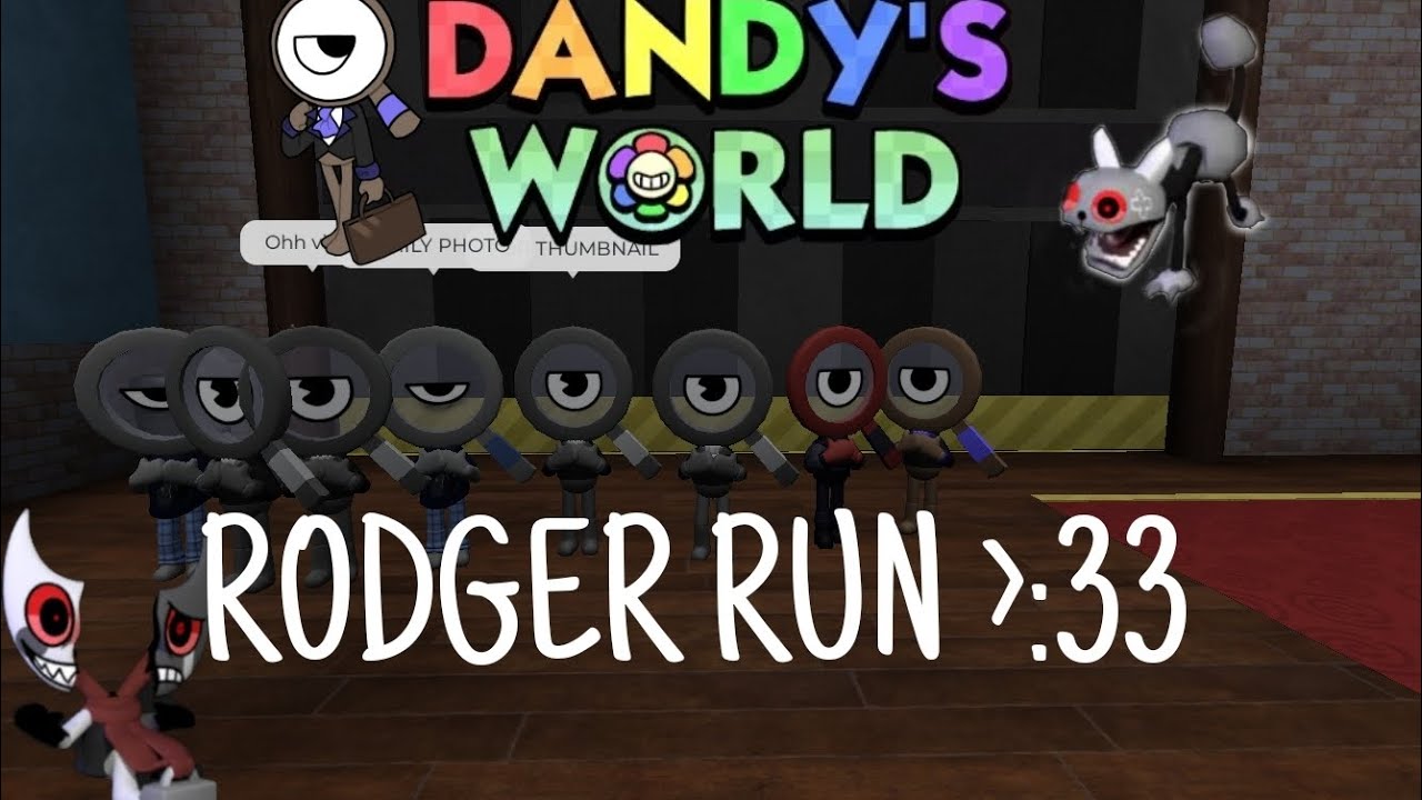 DANDYS WORLD RODGER ARMY RUN 🔍 - YouTube