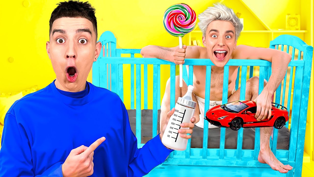 VLAD A4 成為嬰兒 ! - YouTube