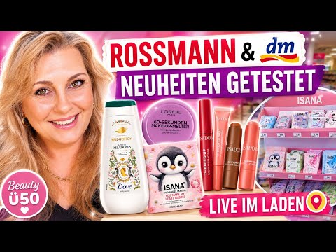 SO VIELE NEUHEITEN! 😱 ROSSMANN & dm HAUL + GETESTET | Beauty Ü50