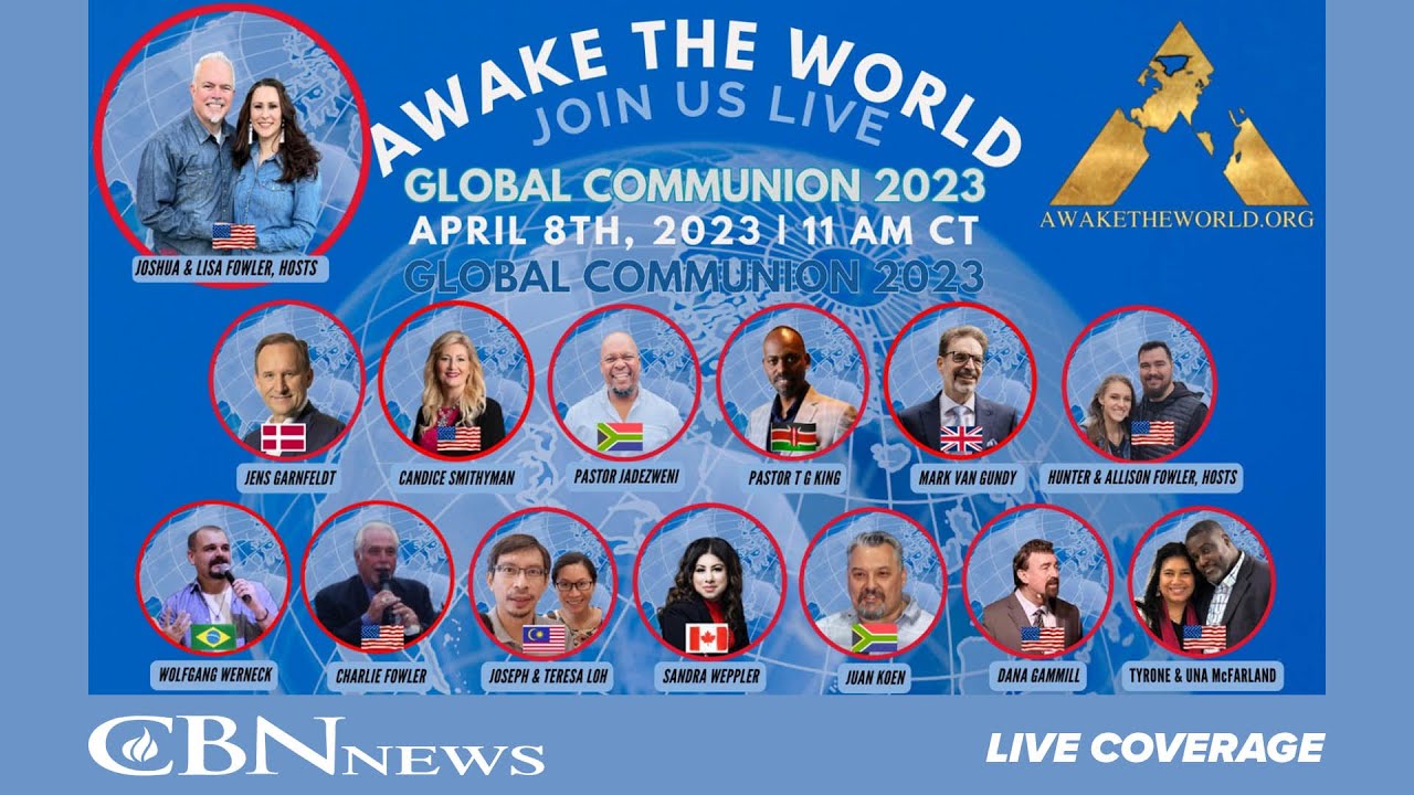 12 Nations Come Together for Live Communion and Prayer for Unity - YouTube