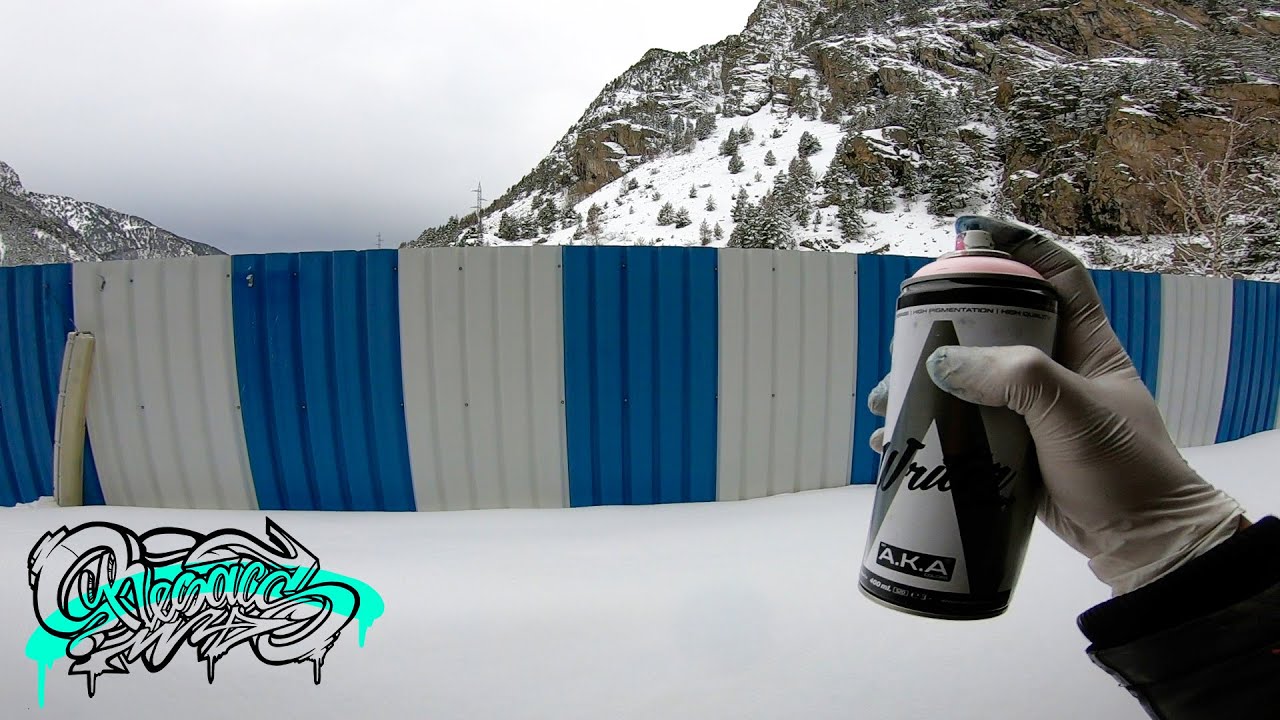 Hot Graffiti Letters & Easy Snow Details 🔥 - YouTube