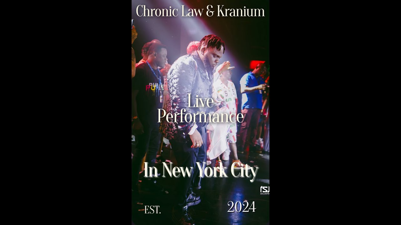 Chronic Law & Kranium Run NEW YORK CITY |live performance|Amazura NYC ...