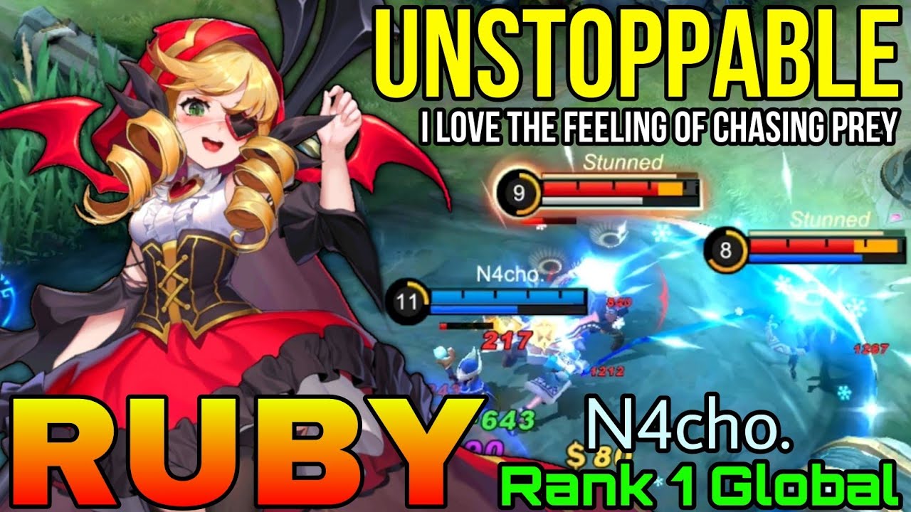 Unstoppable Ruby! I love the feeling of chasing prey - Top 1 Global ...