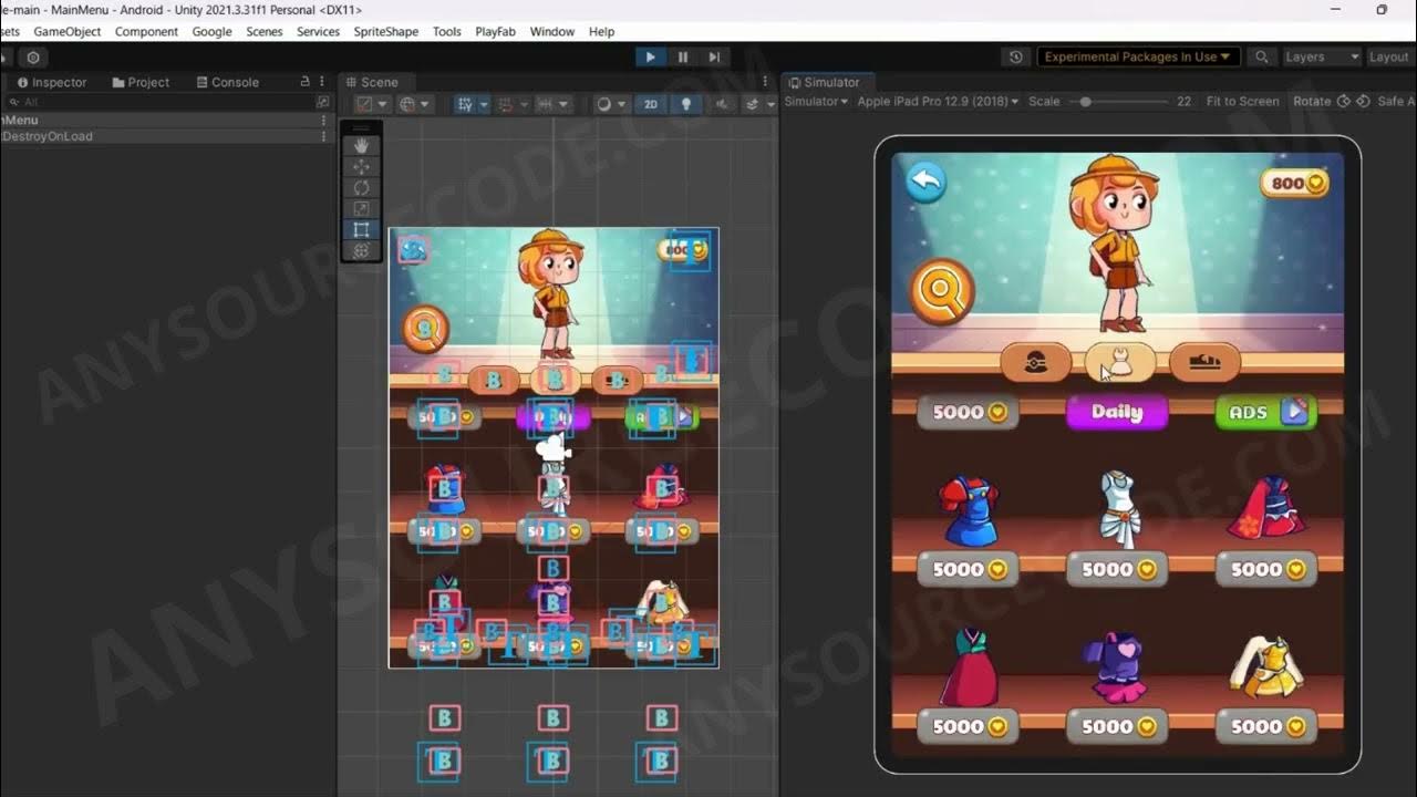 Pull The Pin Girl Adventure Unity Game Source Code Unity Unity3d Unitydev Unitydeveloper