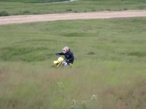 Novice biker mehmet