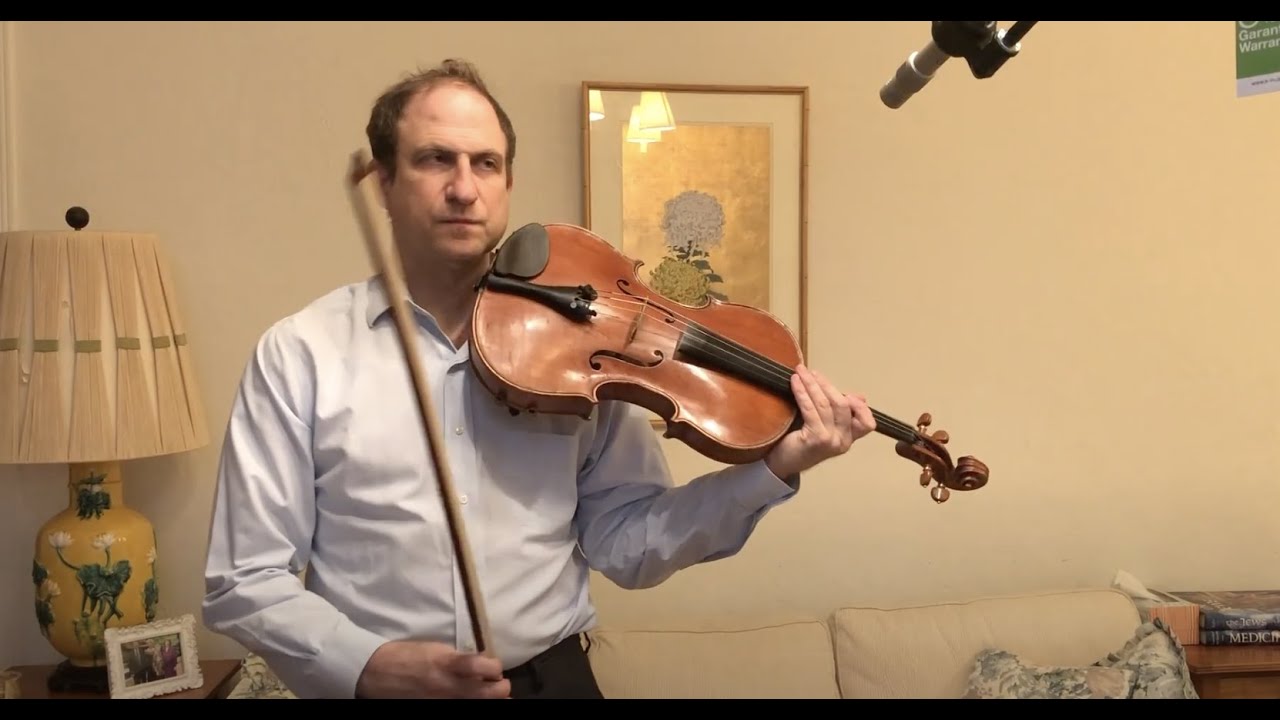 Dov Scheindlin Bach 2nd Suite Prelude - YouTube