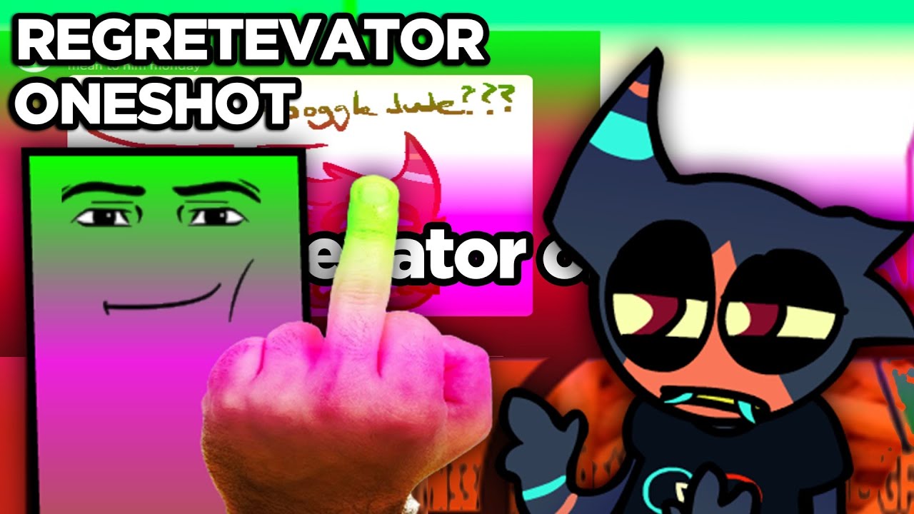 FNF VS REGRETEVATOR (ONESHOT MOD) - YouTube