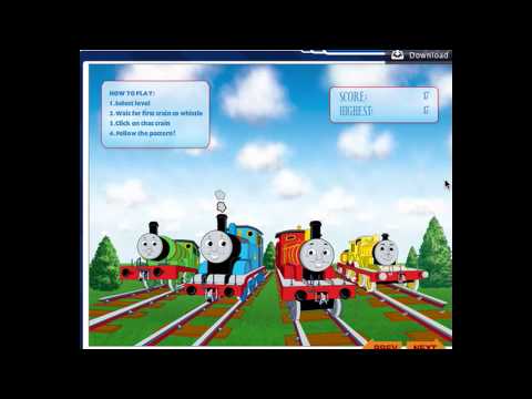New Thomas The Tank Engine Games! Whistles Game! - YouTube