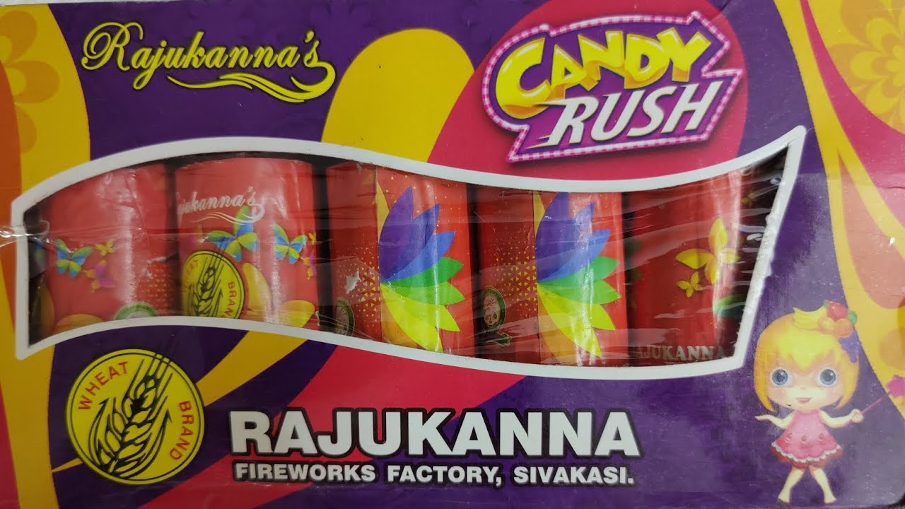 🎇Diwali crackers testing 2023🎆Rajukanna fireworks Candy Rush fountain🎇# ...