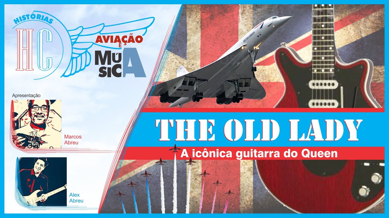 BRIAN MAY GUITAR - THE OLD LADY / RED SPECIAL - GUITARRA DO QUEEN ...