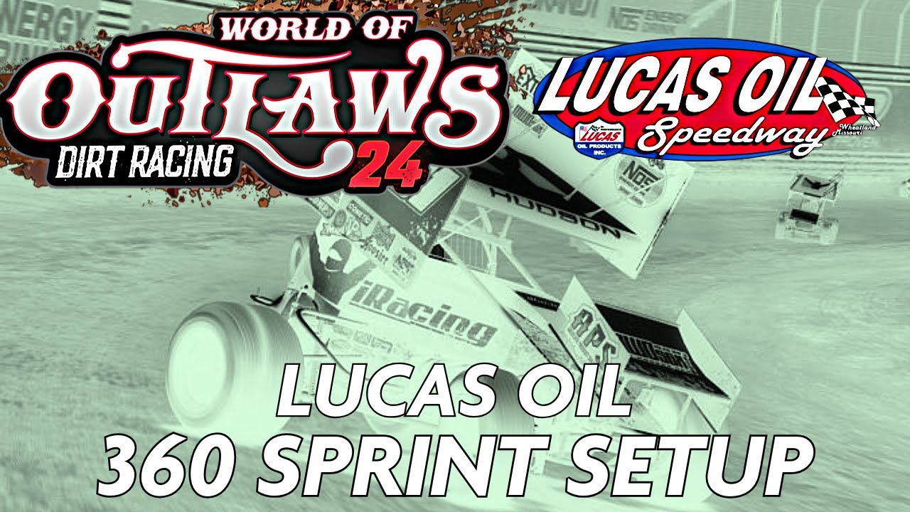 Lucas Oil Custom setup for the 360 Sprints World of Outlaws Dirt Racing ...