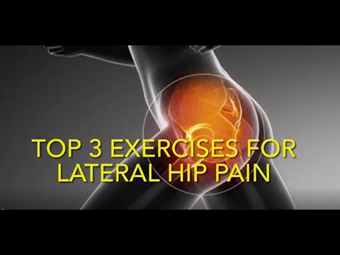 Top 3 exercises for Lateral hip pain - YouTube