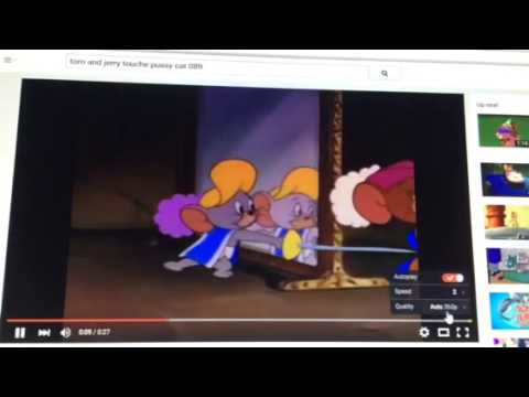 Tom & Jerry: "Jerry spanks Nibbles Ver. 2" - YouTube