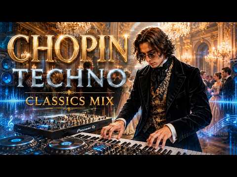 CHOPIN — TECHNO Romantic Noir Mix | Melodic Techno Remix #chopintechno #technoclassics #remix