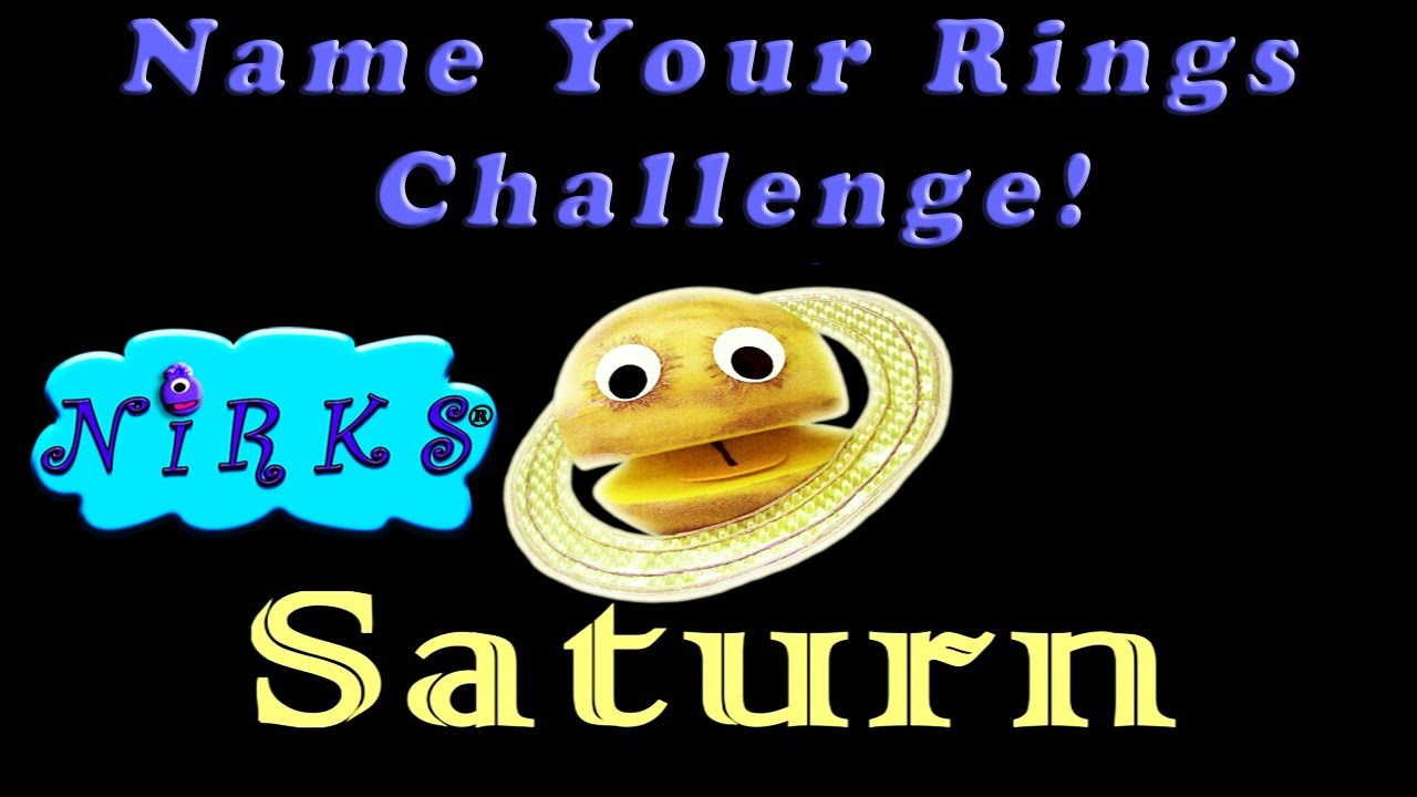 The Name Your Rings Challenge - Episode 6 - Saturn - for kids by In A ...