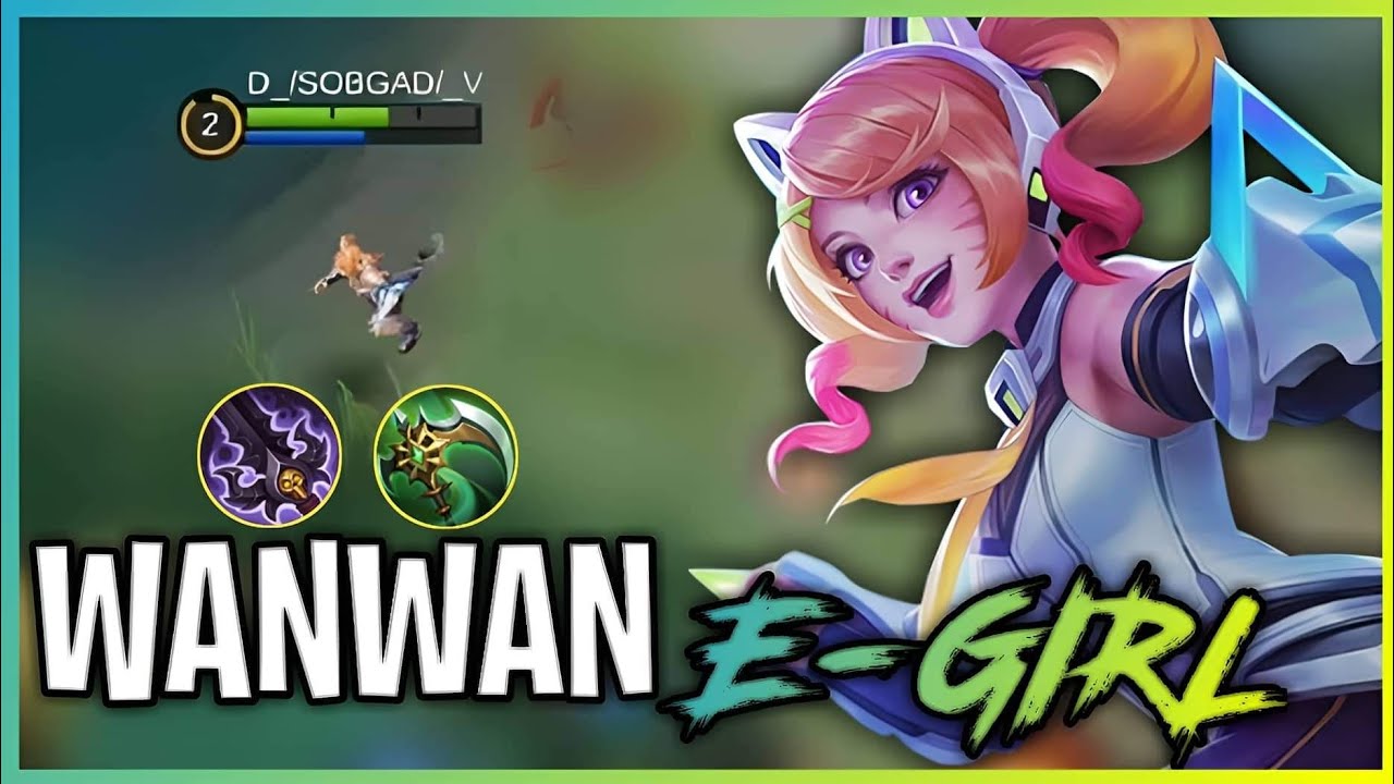 Wanwan "E-Girl" Skin Full Gameplay🔥 MANIAC - YouTube