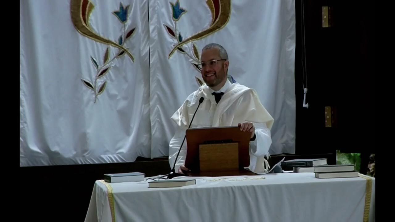 Rosh Hashanah Day 1 Rabbi Sermon 5785 - YouTube