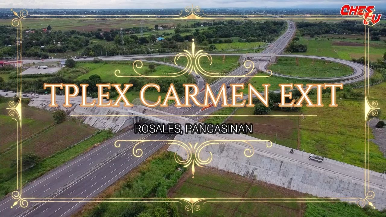 TPLEX CARMEN EXIT AERIAL VIEW - YouTube