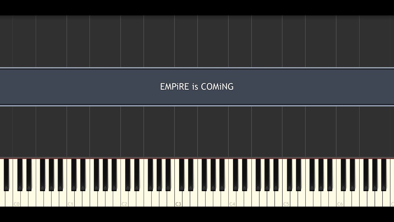 [EMPiRE] EMPiRE is COMiNG ~piano arrange~ - YouTube
