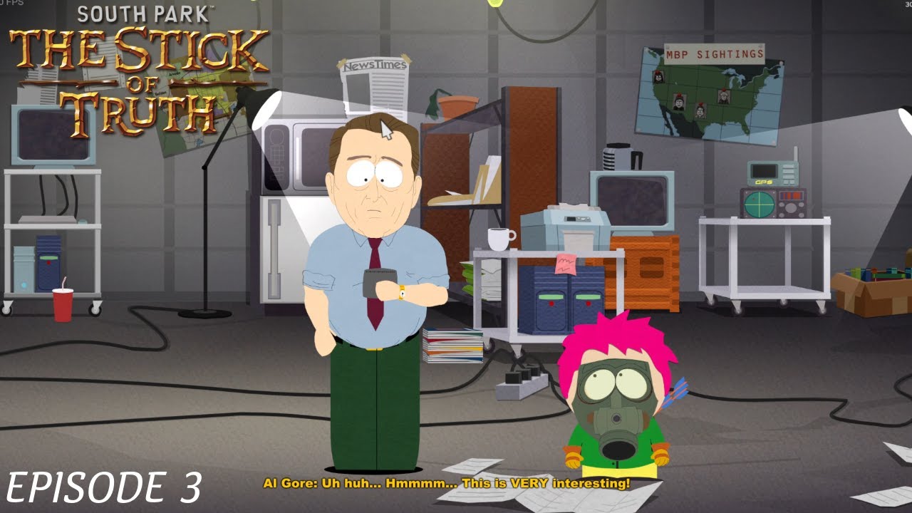 South Park The Stick of Truth | 4K | Ep 3 | Getting Token and Helping ...