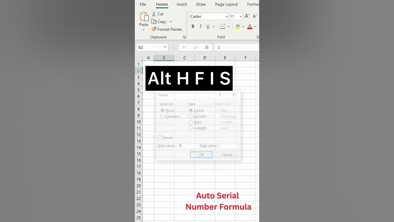 Fill Series Of Number In Seconds In Excel Auto Serial Number Formula fill-series-of-number-in-seconds-in-excel-auto-serial-number-formula