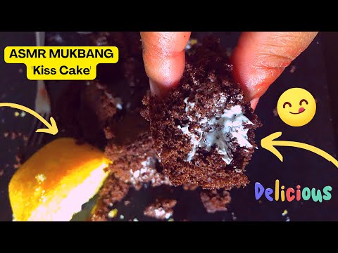 ASMR KISS MUKBANG | TASTY CREAM-FILLED CAKES | CHAMDOR 🥂 SPARKLING GRAPE | EATING SOUNDS | TRY IT 😋