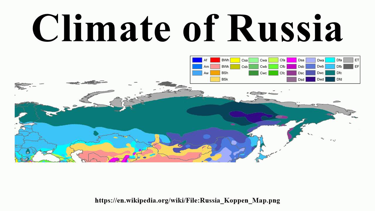 Russia's Physical Features And Climate