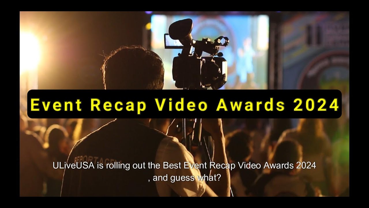 The Event Recap Video Awards 2024 - YouTube