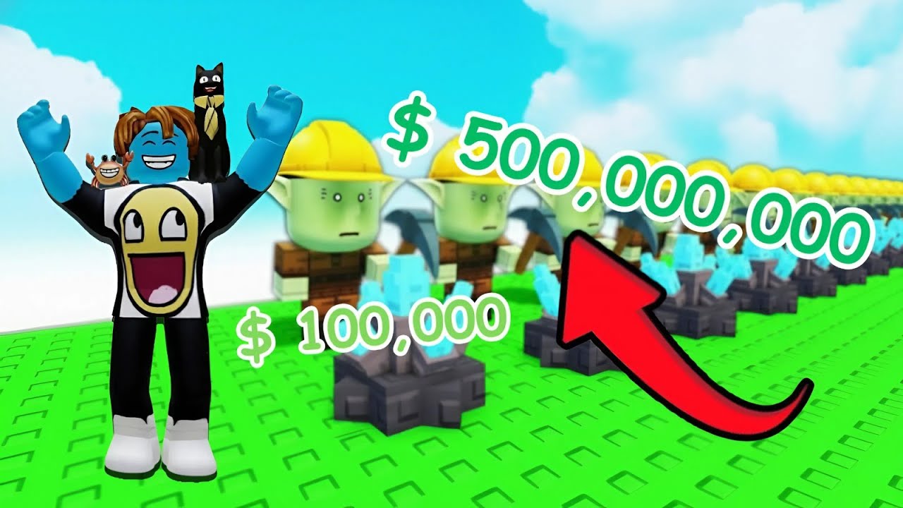 I Became RICH With Goblins In My ROBLOX MINE! (Made Billions!) - YouTube