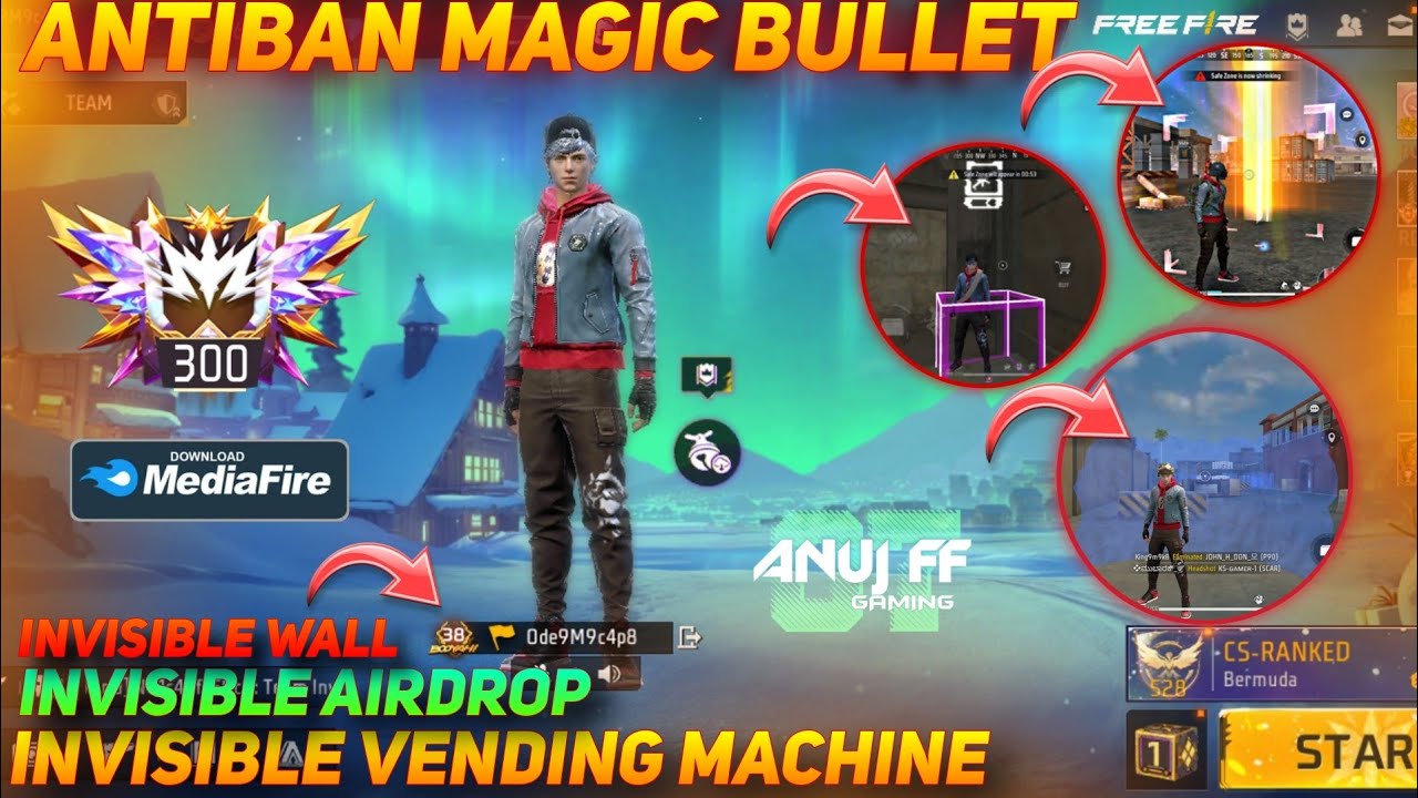 Free fire best updated hack antiban || FF magic bullet hack 💀 free fire ...