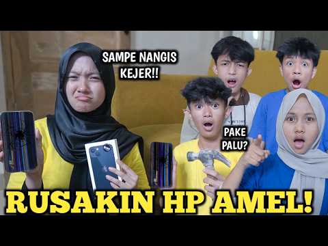 DETIK-DETIK HP BARU AMEL DIRUSAKIN ADNAN SAMPE NANGIS