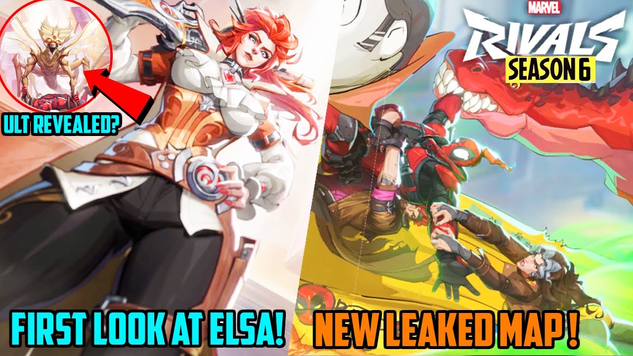 NEW MAP LEAKED + FIRST LOOK AT ELSA BLOODSTONE | Marvel Rivals Season 6 ...