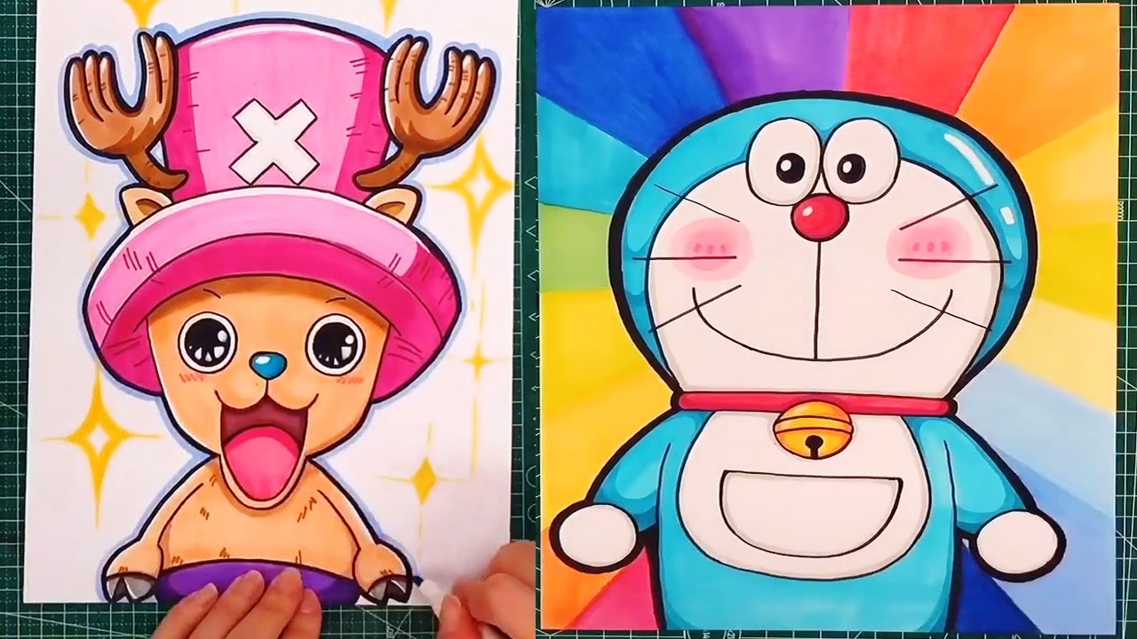 Chopper And Doraemon 's Unexpected Reunion | Teaching Kids To Draw ...