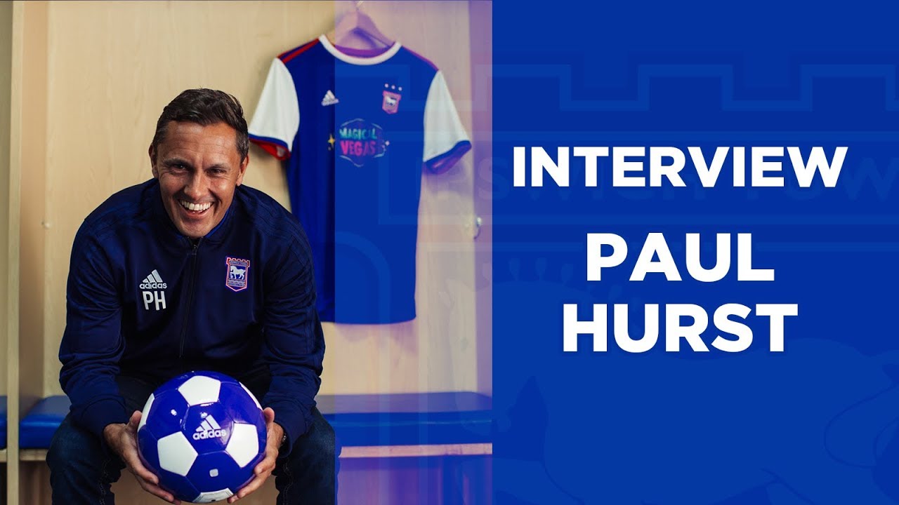 Paul Hurst's First Ipswich Town Interview - YouTube