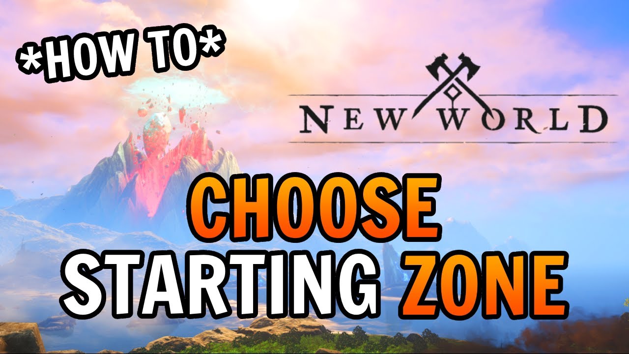 How To CHOOSE Your Starting Zone in New World - YouTube