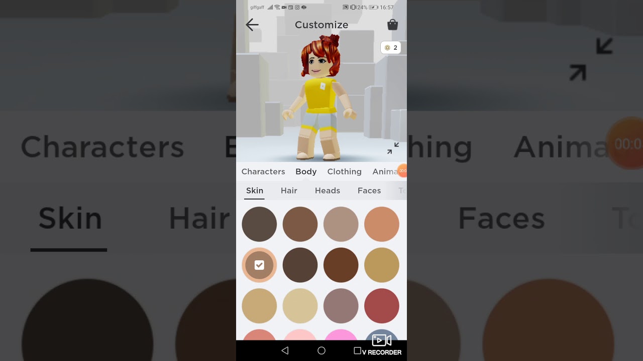 Roblox character maker - colorkjkl