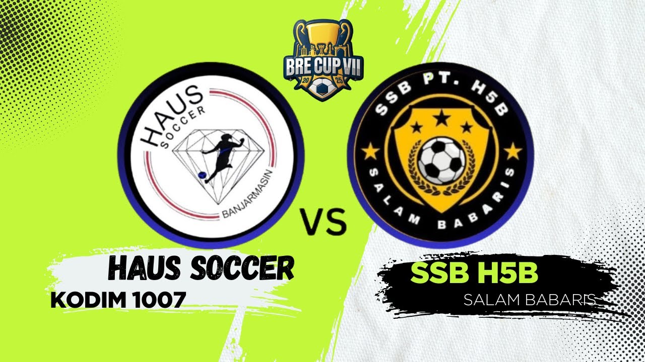 HAUS Soccer Kodim 1007 Vs SSB H5B Salam Babaris, Babak ke 1, BRE CUP ...