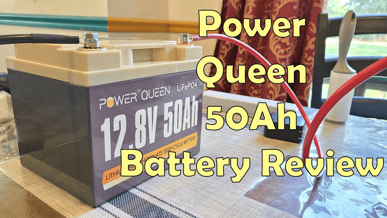 Power Queen 12V 50Ah LiFePO4 Battery Review - YouTube