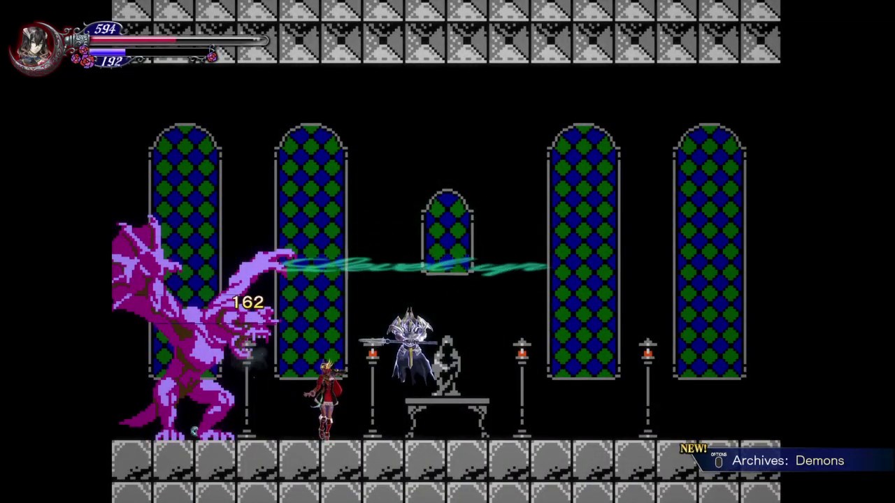 Bloodstained: Ritual of the Night 8-bit Nightmare World, Boss Fight and ...